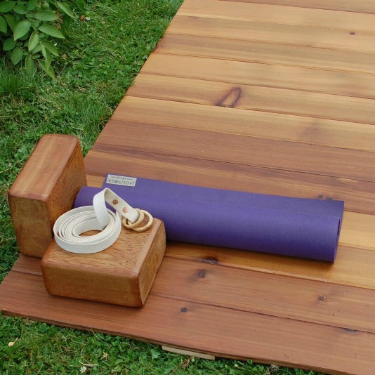 Yoga Platform LIGHT One Piece | Ananda Woodworks